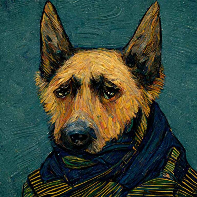 Purchase German Shepherd Illustrations | DOGGO Art